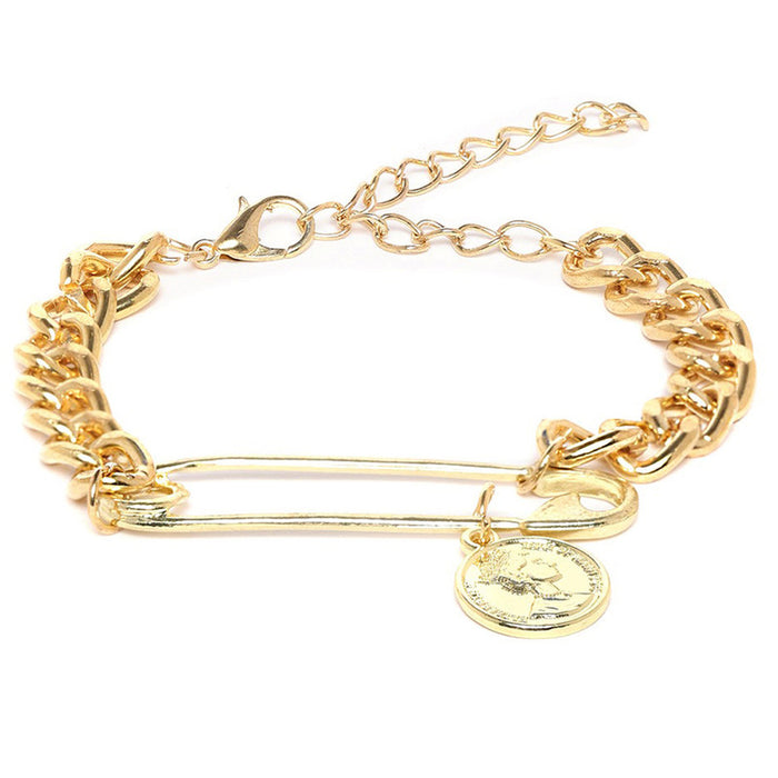 Buy Gold Plated Chain Bracelet in Bulk at Wholesale Prices | MysmartBazaar