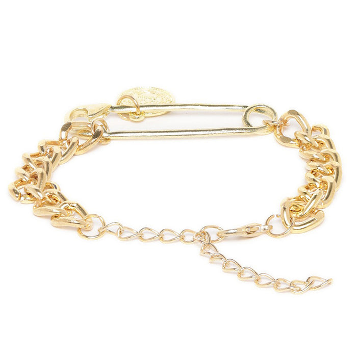 Buy Gold Plated Chain Bracelet in Bulk at Wholesale Prices | MysmartBazaar